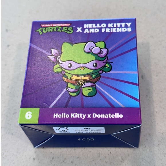 Sanrio | Toys | Mcdonalds 225 Tmnt X Hello Kitty Friends Toy 6 Hello ...